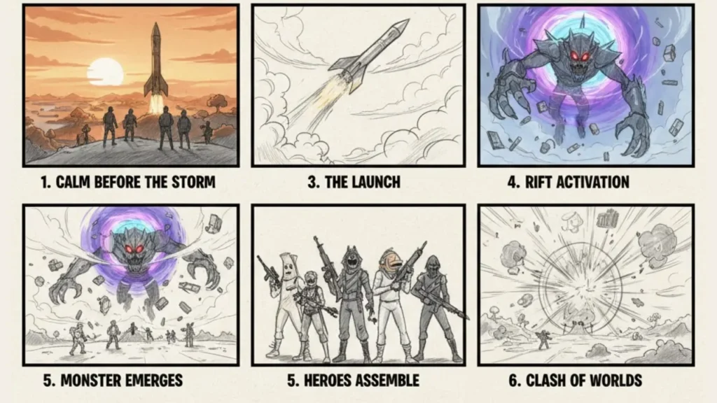 Storyboard Examples: Animation, Games, Movies & Ads – Murphy
